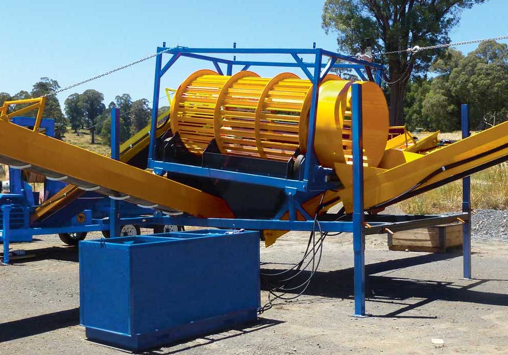 Trommel Wood Cleaner | Carta Equipment and Whitlands Engineering