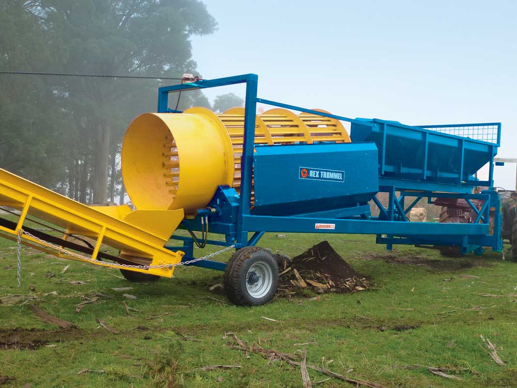 Trommel Wood Cleaner | Carta Equipment and Whitlands Engineering